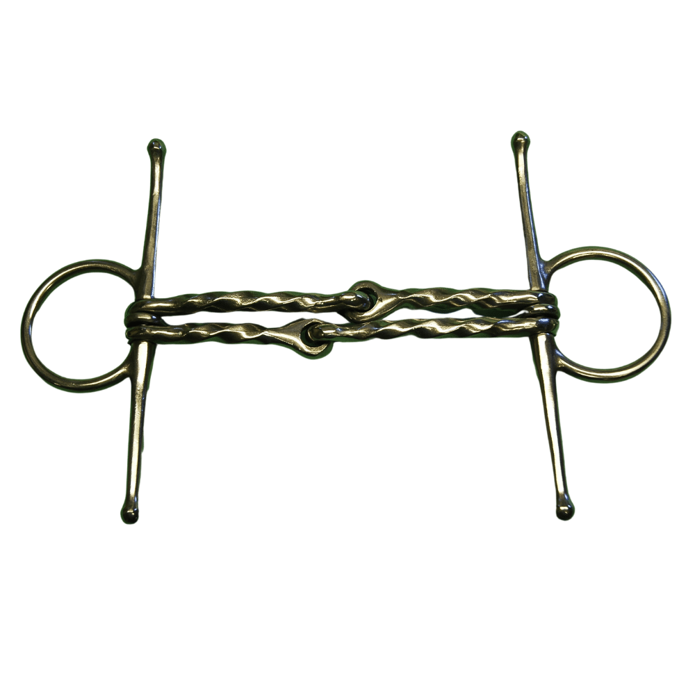 Double Twisted Full Cheek Bit | EquuSport Custom Saddlery
