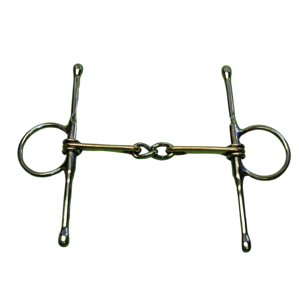 Full Cheek Pletcher “Figure 8” Snaffle Bit | EquuSport Custom Saddlery